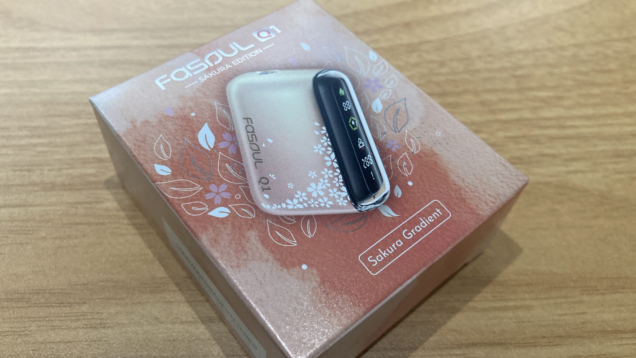 Fasoul Q1新色【桜エディション】をレビュー！色の雰囲気を紹介